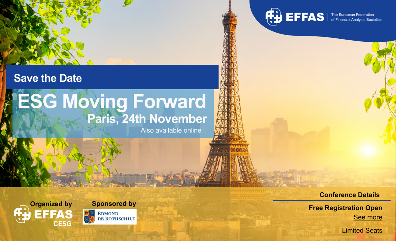 EFFAS Commission on ESG Conference 2023 - EFFAS
